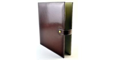 A4 Portrait Leather Binder